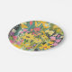 Spring Wildflowers | Floral Watercolor Painting Paper Plates | Zazzle