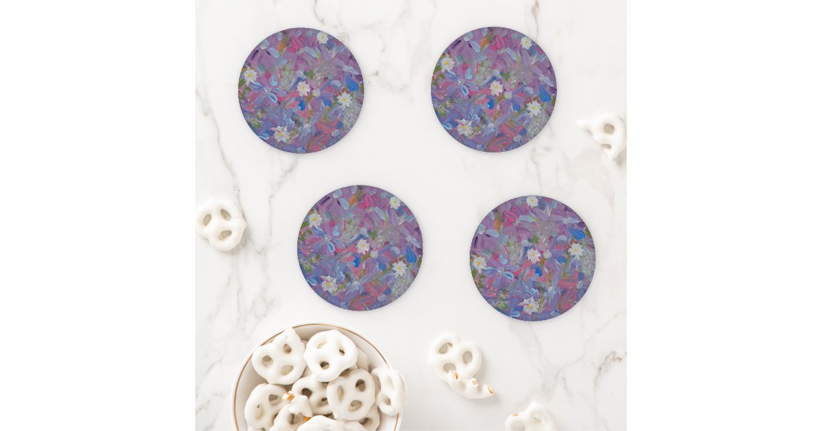 Spring Wonderland Floral Coasters | Zazzle