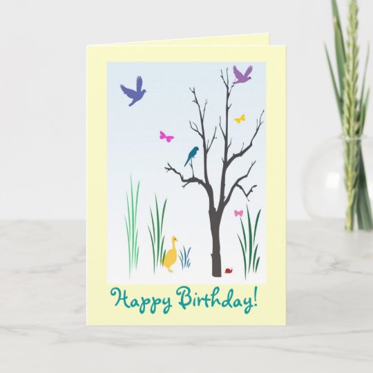Springtime Birthday Card | Zazzle.com