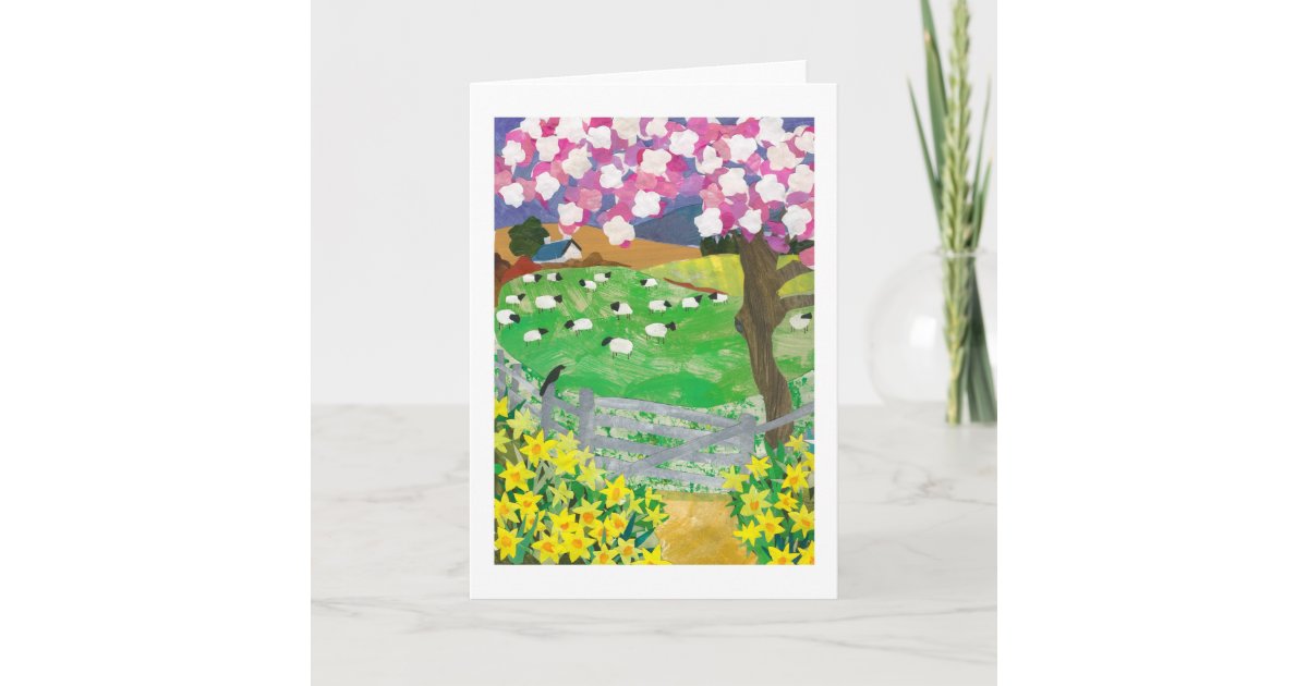 Springtime Greeting Card | Zazzle