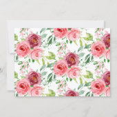 Springtime Peonies Floral First Communion Invitation | Zazzle