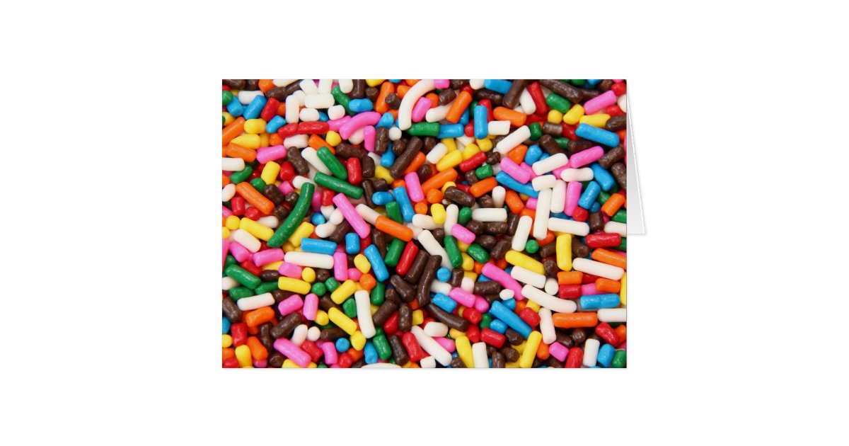 Sprinkles Card | Zazzle