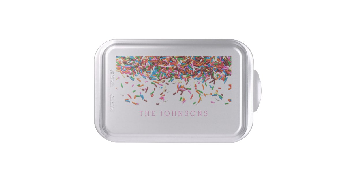 Sprinkles Custom Cake Pan | Zazzle