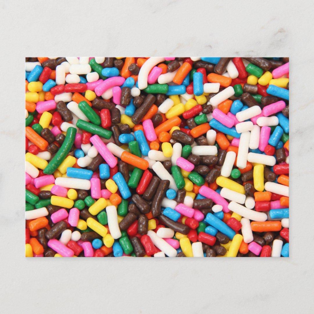 Sprinkles Postcard | Zazzle