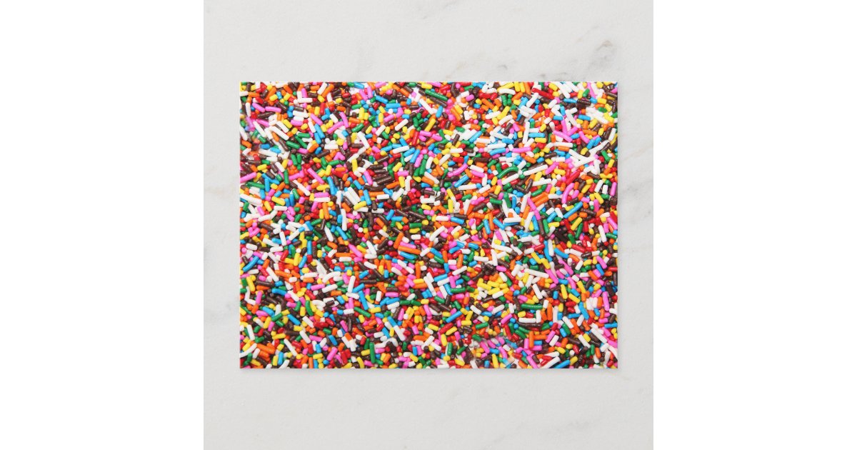 Sprinkles Postcard | Zazzle