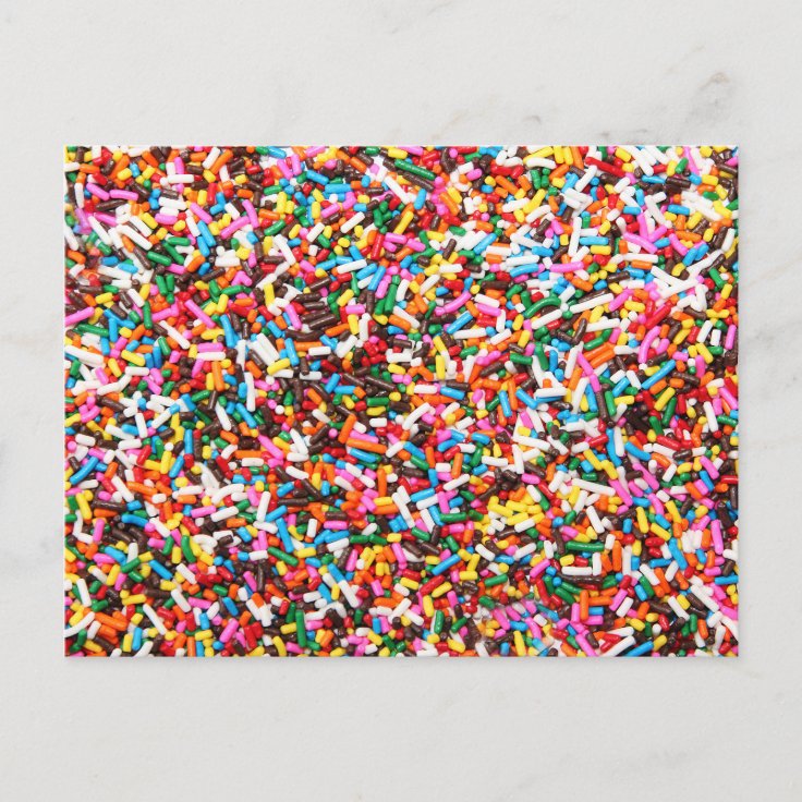 Sprinkles Postcard | Zazzle