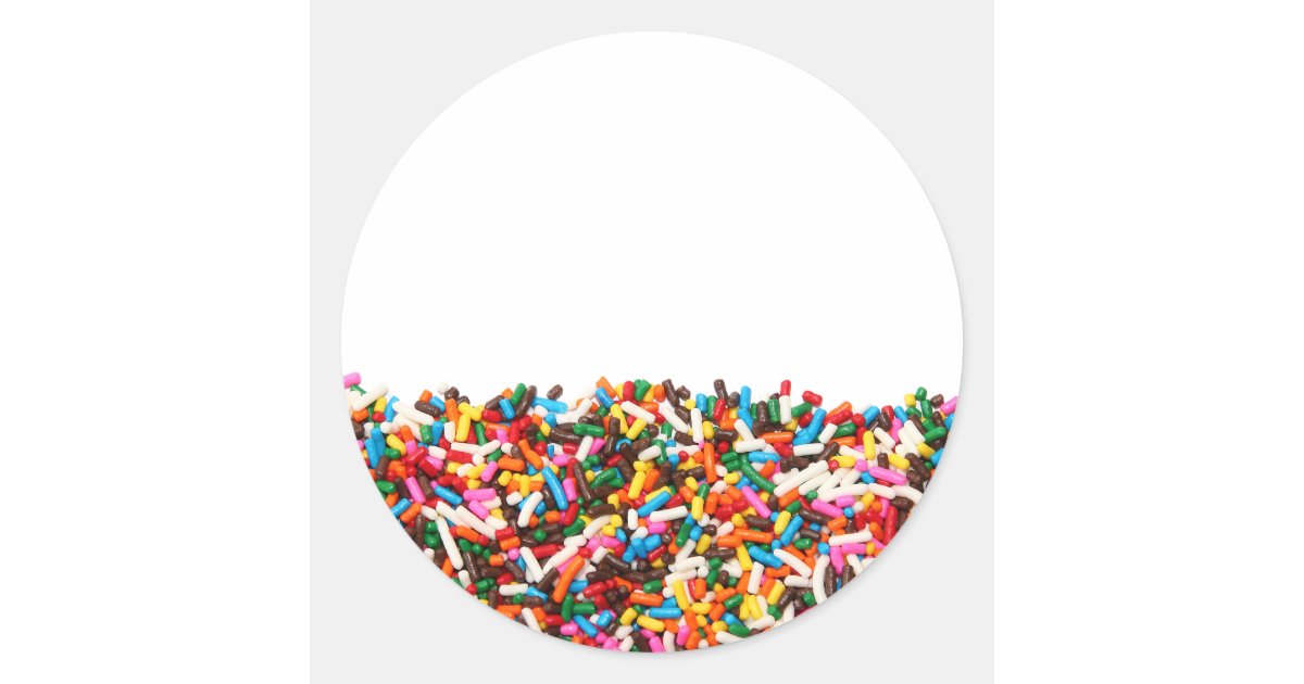 Sprinkles Stickers | Zazzle