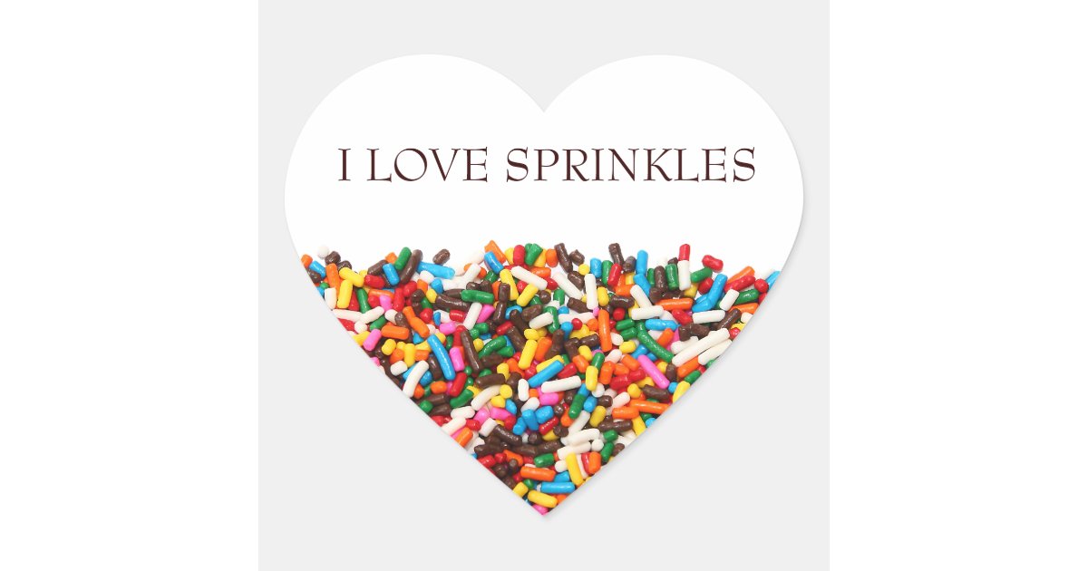 Sprinkles Stickers | Zazzle