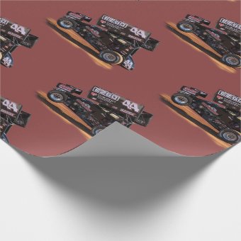 Sprint Race Car Wrapping Paper | Zazzle