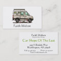 Sprinter Camper Van RV happy camper Business Card | Zazzle