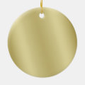 Sprinter Gold Toned Medal Ornament | Zazzle