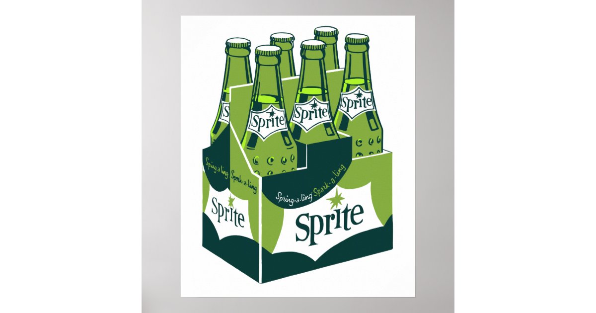 SPRITE POSTER | Zazzle