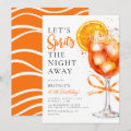 Spritz The Night Away Birthday Party Invitation | Zazzle