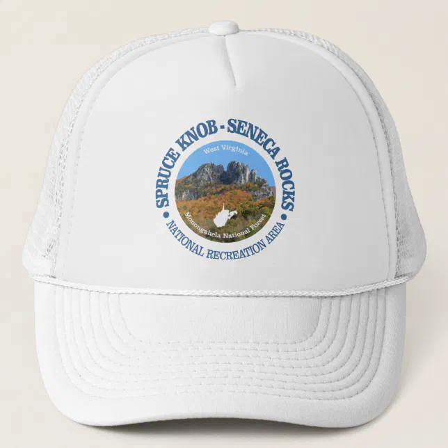 Spruce Knob - Seneca Rocks NRA Trucker Hat | Zazzle