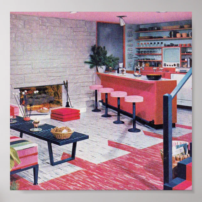 Spruce Up Your Basement Poster | Zazzle