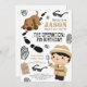 Spy Detective Secret Agent Boy Birthday Invitation | Zazzle