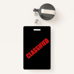 Spy Party Secret Agent Badge | Zazzle