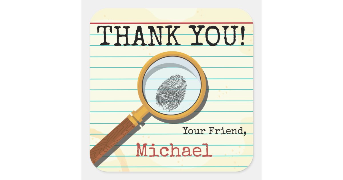 Spy Secret Agent Stickers | Zazzle