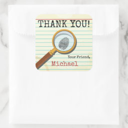 Spy Secret Agent Stickers | Zazzle