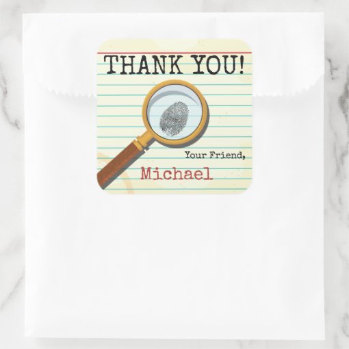 Spy Secret Agent Stickers | Zazzle