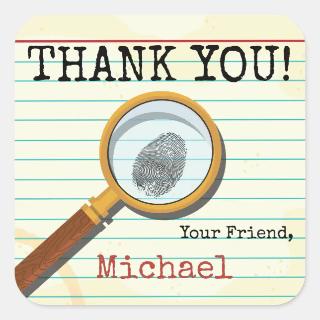 Spy Secret Agent Stickers | Zazzle