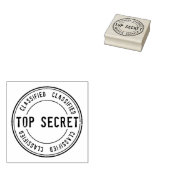 Spy Surprise Birthday Party Top Secret Rubber Stamp | Zazzle