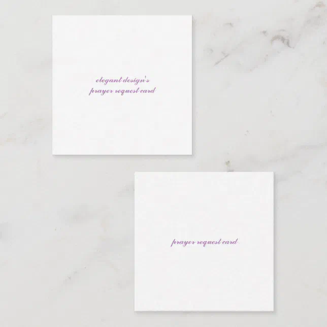 square 2.5"x2.5" standard matte business card | Zazzle