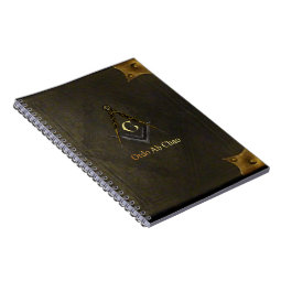 Square and Compass with All Seeing Eye Notebook | Zazzle
