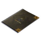 Square and Compass with All Seeing Eye Notebook | Zazzle