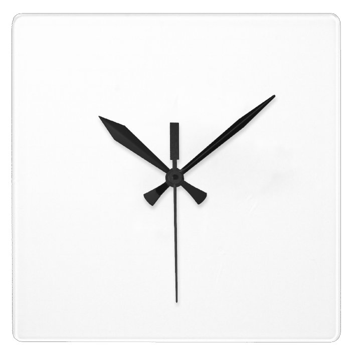 Square Clock Template | Zazzle.com