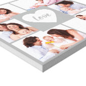 Square Collage Custom Photo Canvas Print | Zazzle