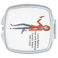 Square compact mirror | Zazzle
