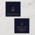 Square Legal Justice Scale Logo Business Card | Zazzle