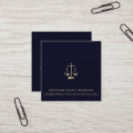 Square Legal Justice Scale Logo Business Card | Zazzle