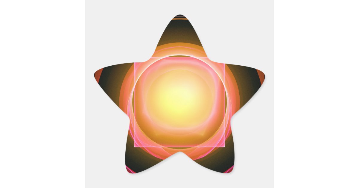 Square Peg in a Round Hole Star Sticker | Zazzle