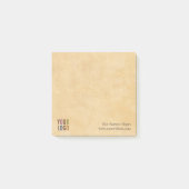 Square Post-it® Notes with Company Logo No Minimum | Zazzle