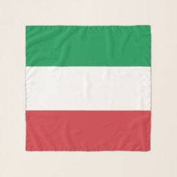 Square Scarf with flag of Italy | Zazzle