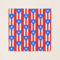 Square Scarf with flag of Puerto Rico, USA | Zazzle