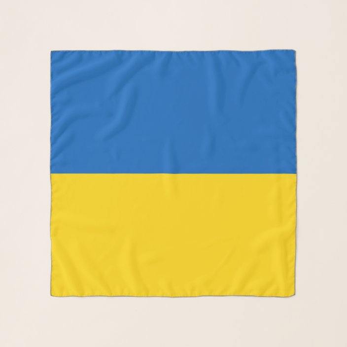 Square Scarf with flag of Ukraine | Zazzle.com