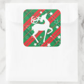 Square Stickers, Glossy, Large, 3 inch (sheet of 6 Square Sticker | Zazzle