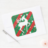 Square Stickers, Glossy, Large, 3 inch (sheet of 6 Square Sticker | Zazzle