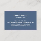 Square Tiles, Floorer, Tile Installer Business Card | Zazzle