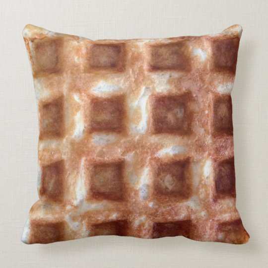 Square Waffle Pillow | Zazzle.com