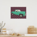 Squarebody, GMC, Chevy C10, pick up truck,stepside Poster | Zazzle