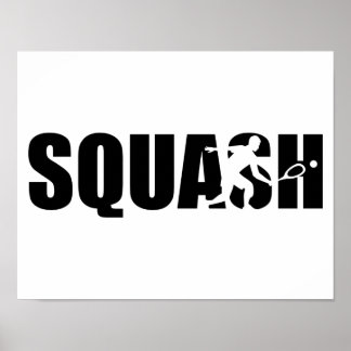 Squash Sport Posters | Zazzle