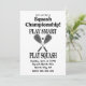 Squash Sports Player Team Play Squash Invitation | Zazzle