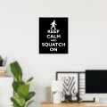 Squatch On Poster | Zazzle