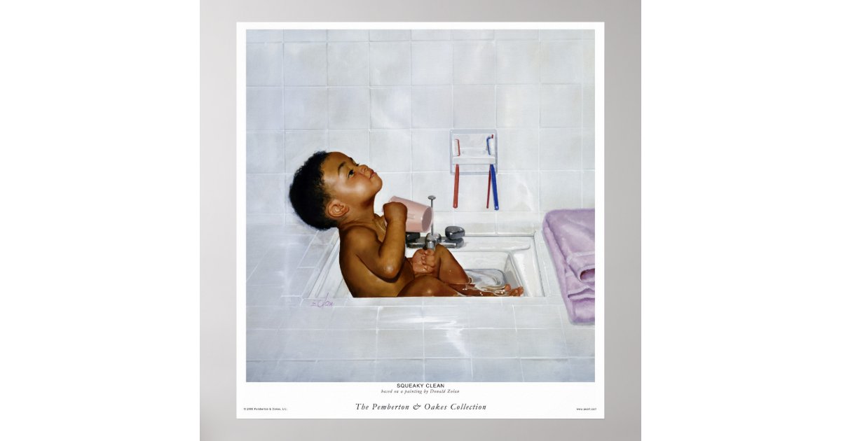 Squeaky Clean Poster | Zazzle