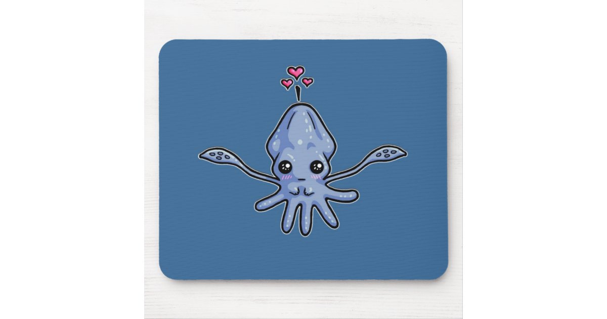 Squid Love Mouse Pad | Zazzle