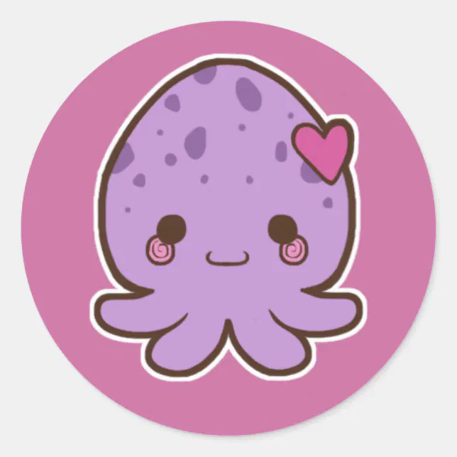 Squid Sticker | Zazzle